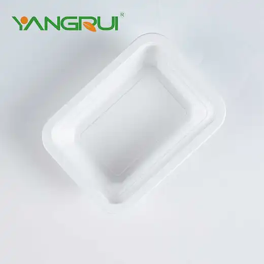 yangrui White Plastic Tray - white plastic trays and black plastic ...